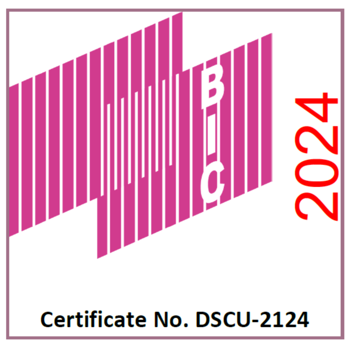 BIC - Certificate of Registration of Container Code | Coast Containers